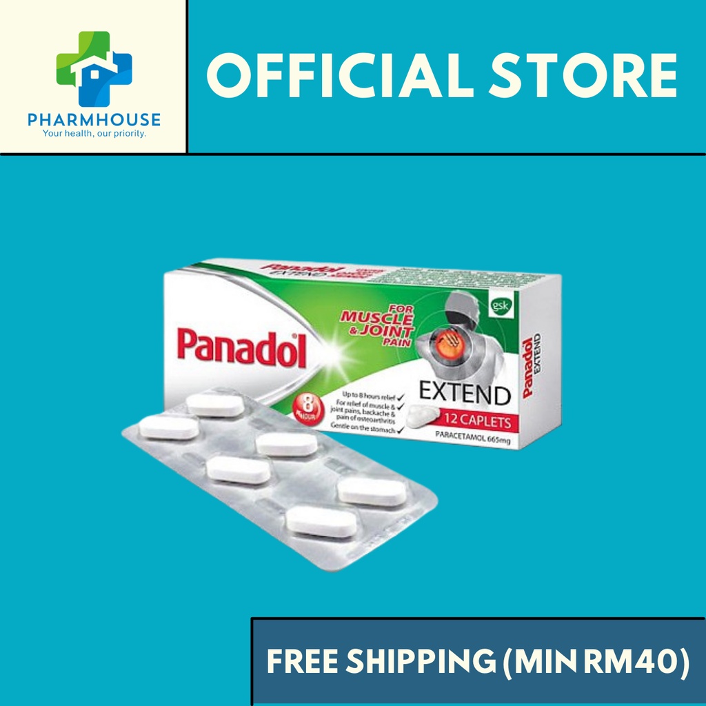 Panadol Extend 6's (For Muscle & Joint Pain) | Shopee Malaysia