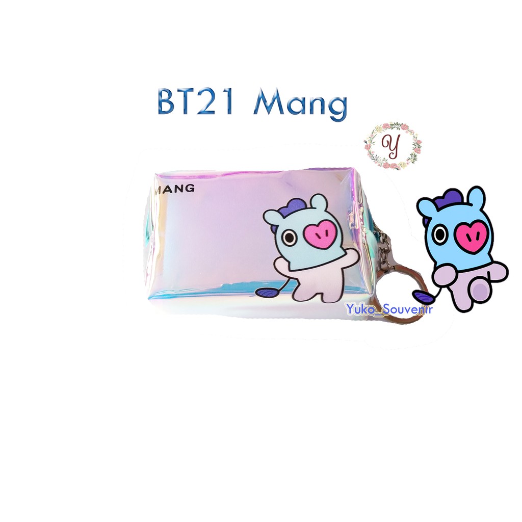 Coin Wallet BT21 Character Image Mang Unicorn Wallet BT21 | Shopee Malaysia