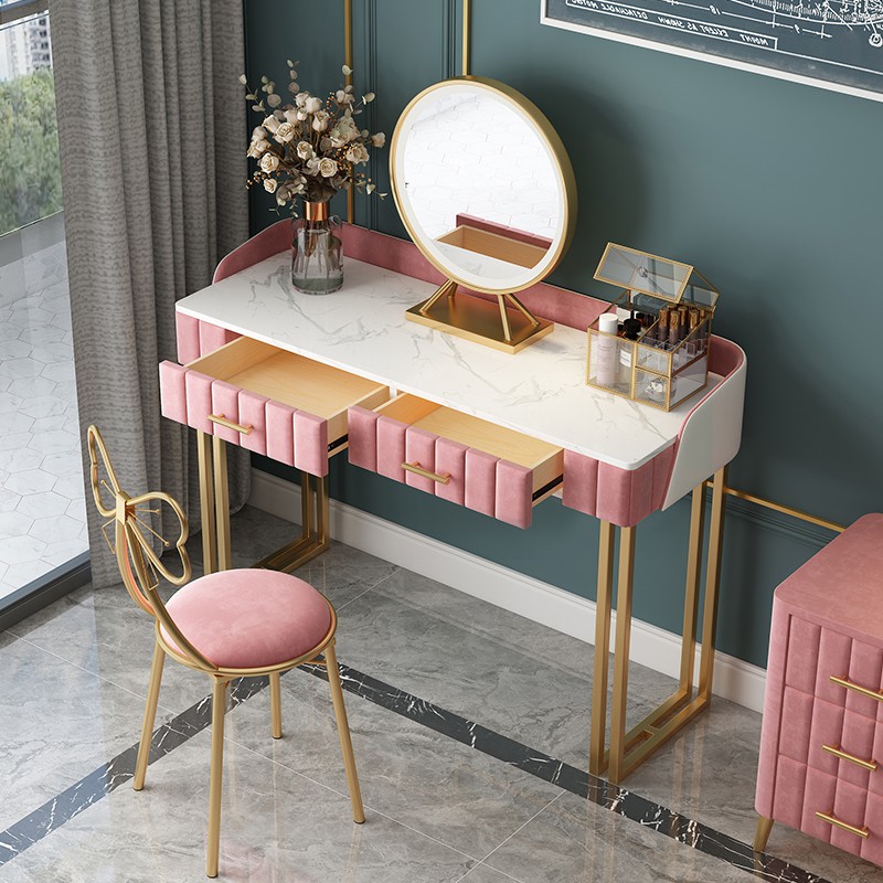Modern minimalist light luxury dressing table bedroom storage cabinet ...