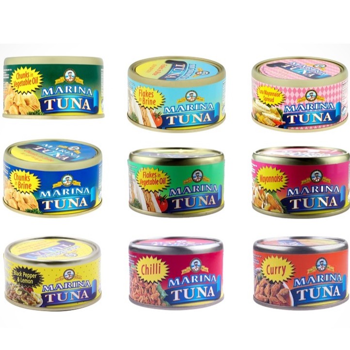 Marina Brand Tuna 185G | Shopee Malaysia