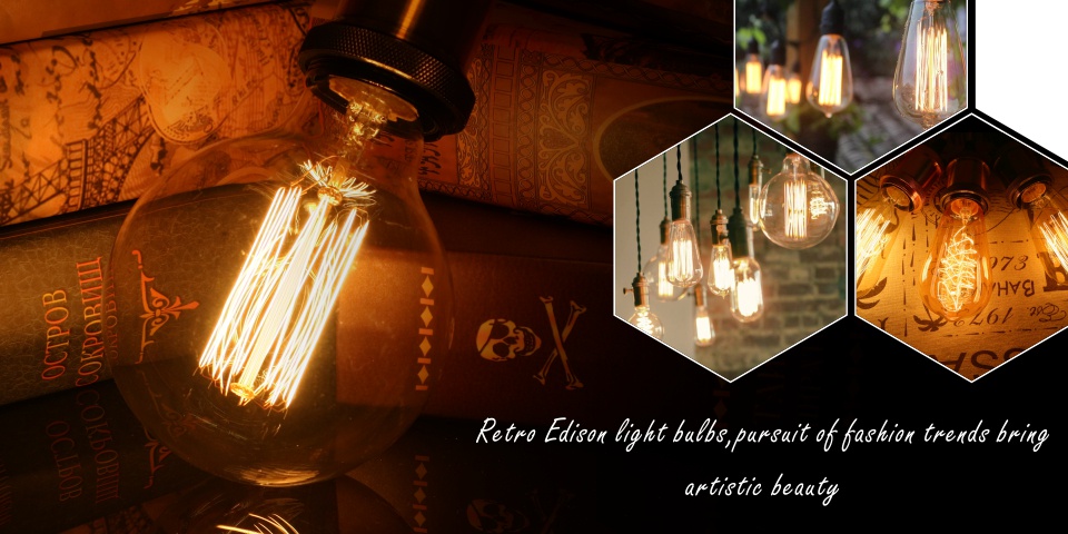 Got Liang Retro Edison Bulb E27 220V 40W Light Bulb A60 ST58 ST64 T10 ...