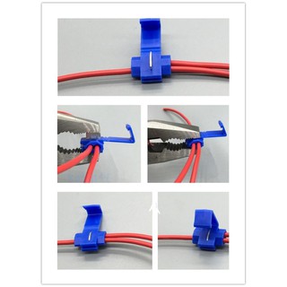 1pcs Wire Connector Clip/ Line Connector Terminal Snap On Connector ...