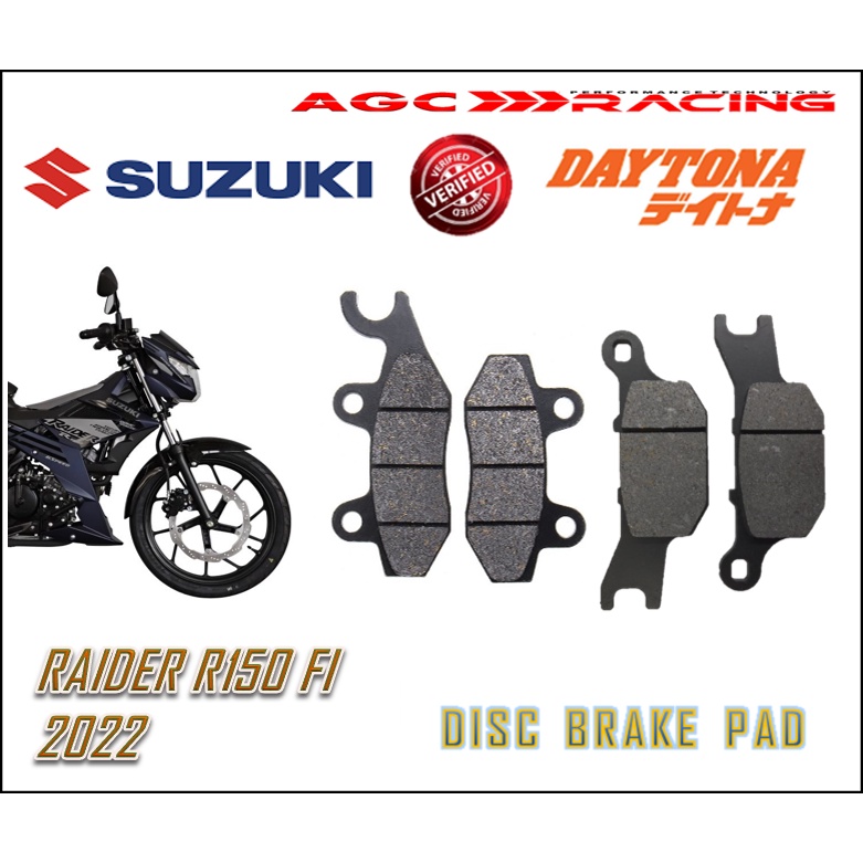 SUZUKI DISC BRAKE PADS RAIDER R 150 FI BEST QUALITY | Shopee Malaysia
