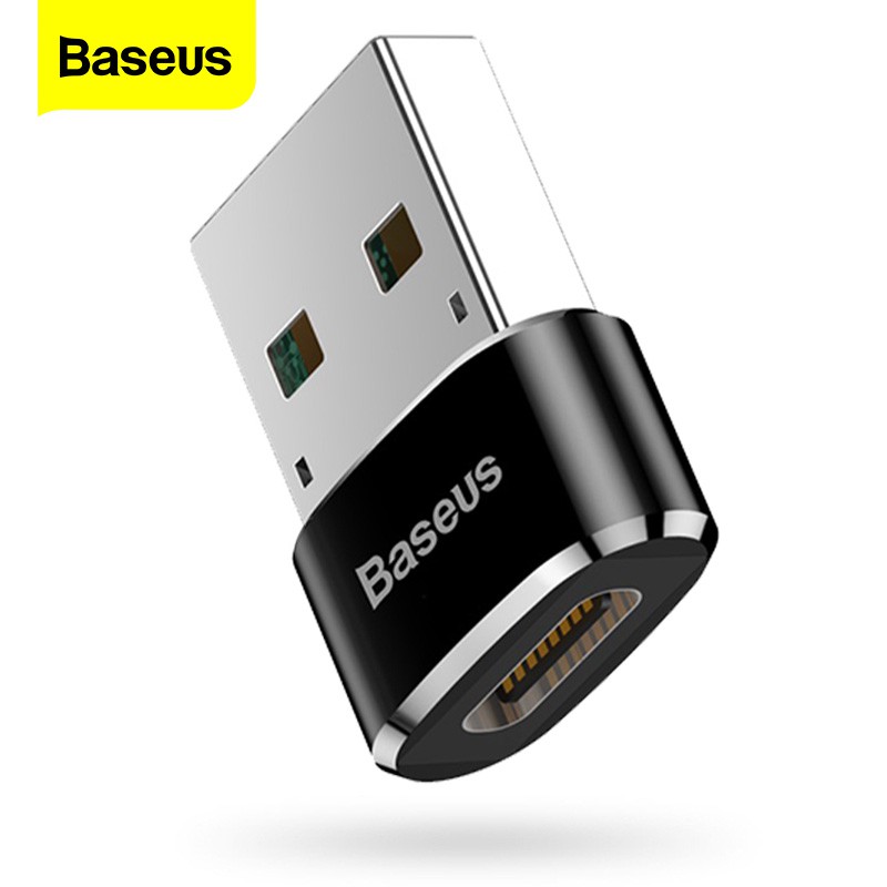 Baseus USB To USB Type C OTG Connector For Mobile Android Phone | Shopee Malaysia