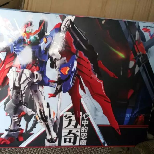 moshow destiny demon Gundam 1/72 metal build | Shopee Malaysia