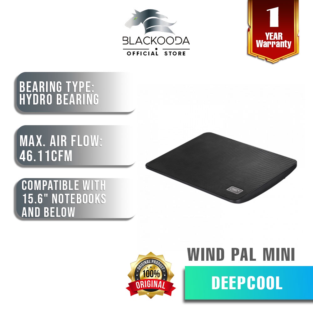 DEEPCOOL WIND PAL MINI LAPTOP COOLER ( DP-N114L-WDMI ) | Shopee Malaysia
