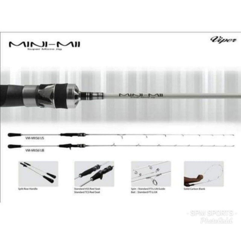 🎉🎉🎉VIPER NEW DESIGN MINI-MII NEW DESIGN SUPER MICRO JIGGING ROD🎉🎉🎉 ...
