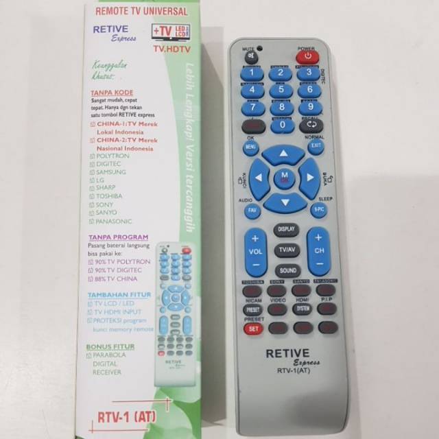 Rtv-1 tv Remote retive (AT) | Shopee Malaysia