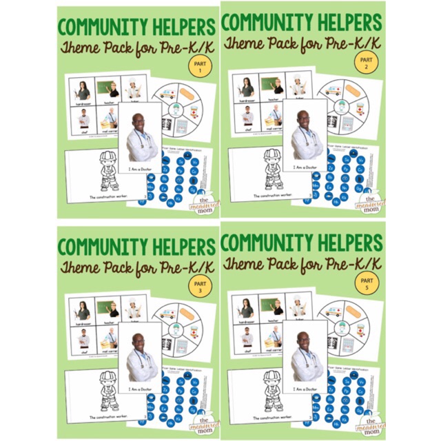 Printable* Community Helper Pack | Shopee Malaysia