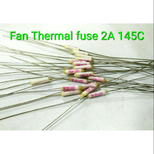 1 biji 2A 145C Fan Thermal fuse 2A 145C Thermo fuse | Shopee Malaysia
