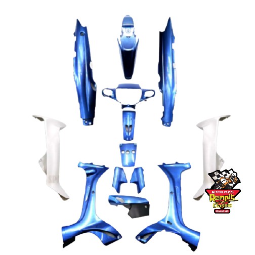 REMPIT Y110 SS2 SSTWO Original HLD Cover Set (4 Design) Siap Sticker ...