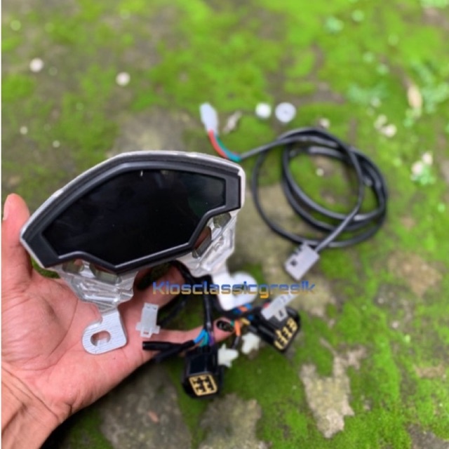 Full digital gpx speedometer set ninja pnp speedo mount bracket, gpx ...