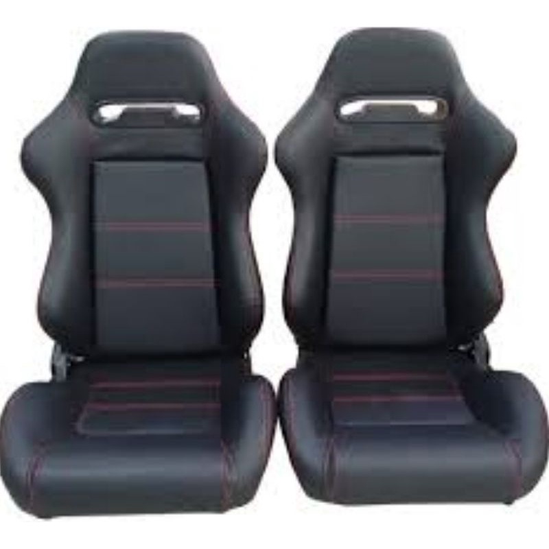 RECARO Sport Racing Car Seat Sr3 Batik Full Leather Black Semi Bucket ...