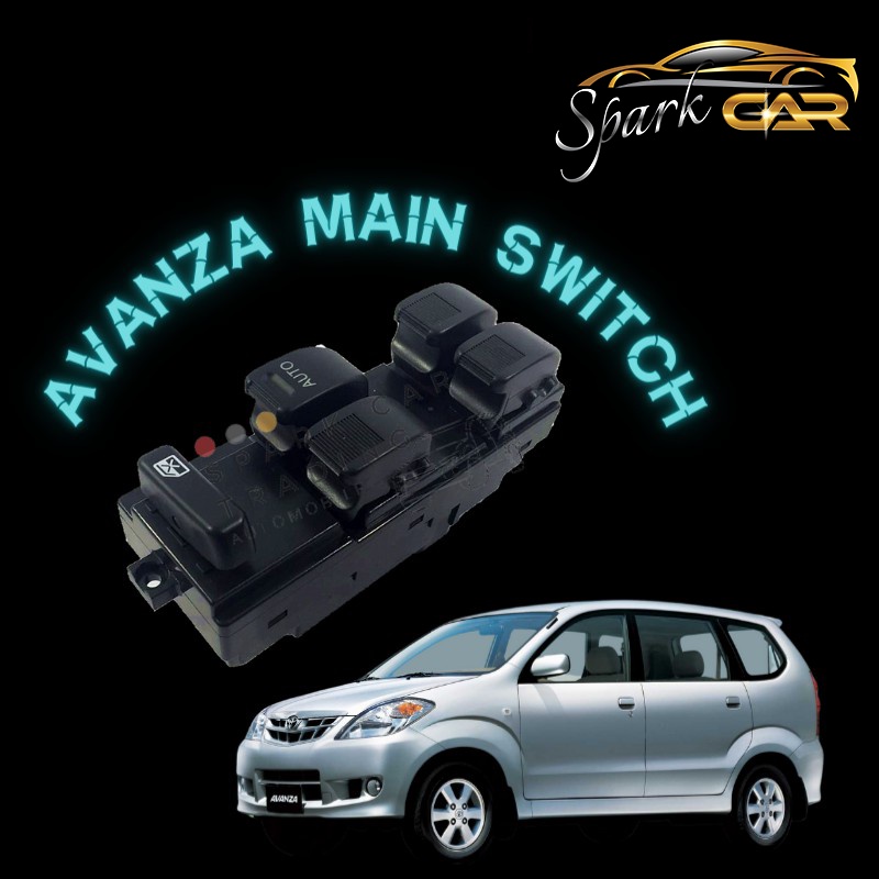 Power Window Main Switch (TOYOTA AVANZA / PROTON SAGA FLX / PERODUA ...