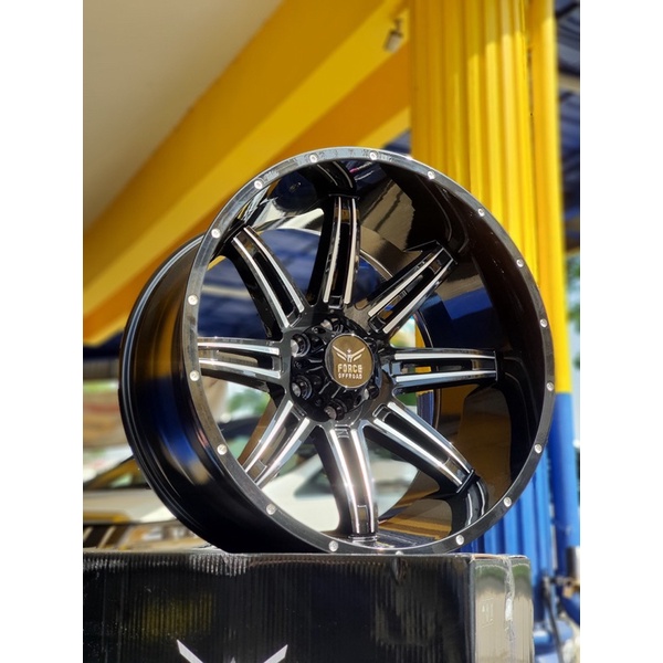 sport rim 22” FORCE wheel for Hilux Triton Ford ranger | Shopee Malaysia
