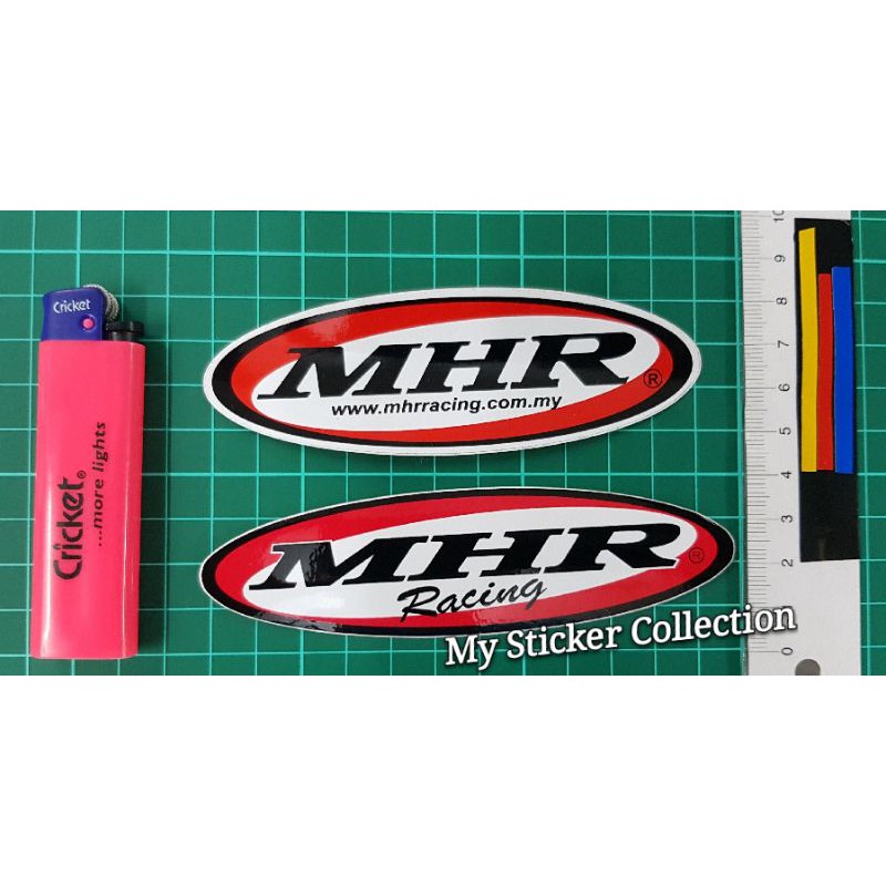 MHR Original Cutting Helmet Sticker Size #mhr #originalfitting | Shopee ...