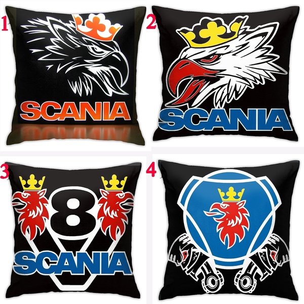 2025 Home Decor Details about Scania New Logo Decorative Pillow Case ...