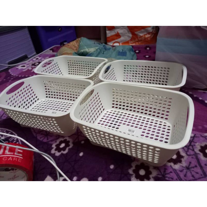 kitchen storage basket bekas raga simpan barang bakul simpan barang ...