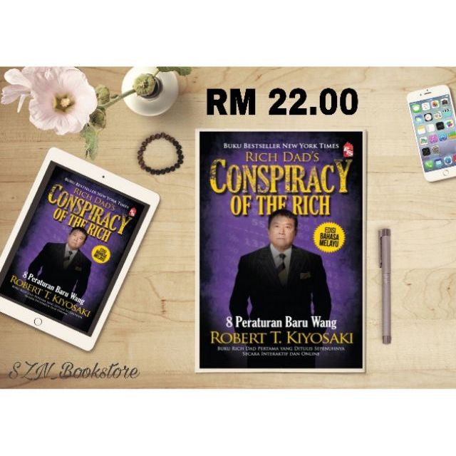 Rich Dads Conspiracy Of The Rich Edisi Bahasa Melayu Shopee Malaysia