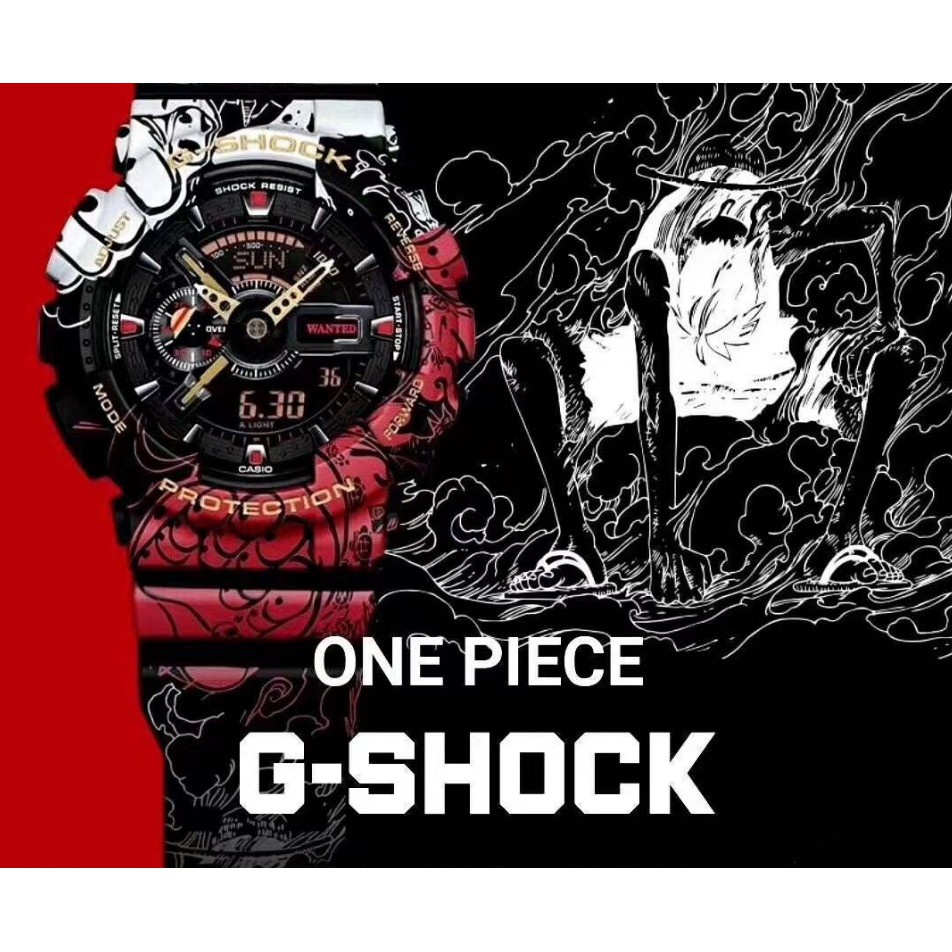 Super Cool Anime Same Design G-Shock One Piece Dragon Ball Z Joint ...