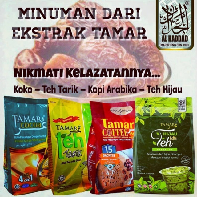 READY STOCK 💕Tamar Cocoa / Tamar Teh Tarik / Tamar Coffee Arabica 💯 ...