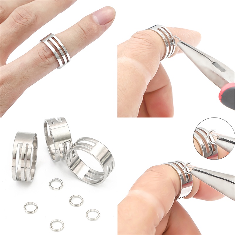 Easy Open Jump Ring Tools Closing Finger Jewelry Tools Stainless Steel ...