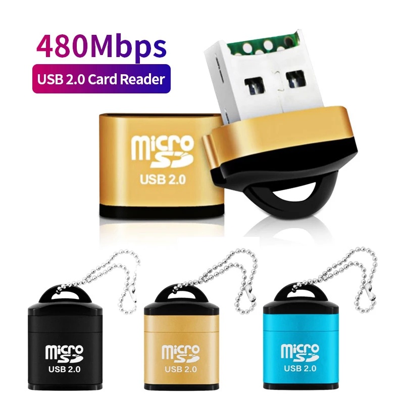 1Pc Mini High Speed USB 2.0 Card Reader / TF Micro SD Memory Card ...