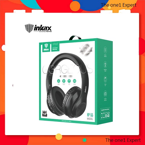 Inkax Wireless Bluetooth Gorgeous Headphone HP-55 | Shopee Malaysia