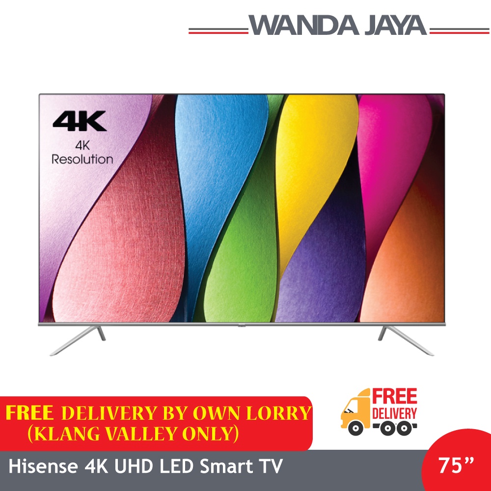 Hisense 75 Inch 4K UHD A7500F Series 75A7500F | Shopee Malaysia