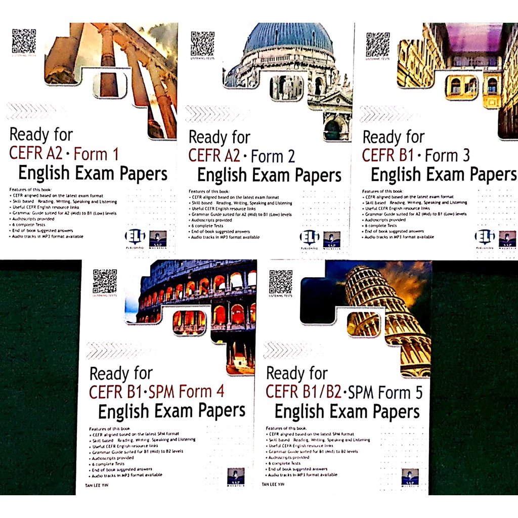READY FOR CEFR A2/B1/B2 - ENGLISH EXAM PAPERS | Shopee Malaysia