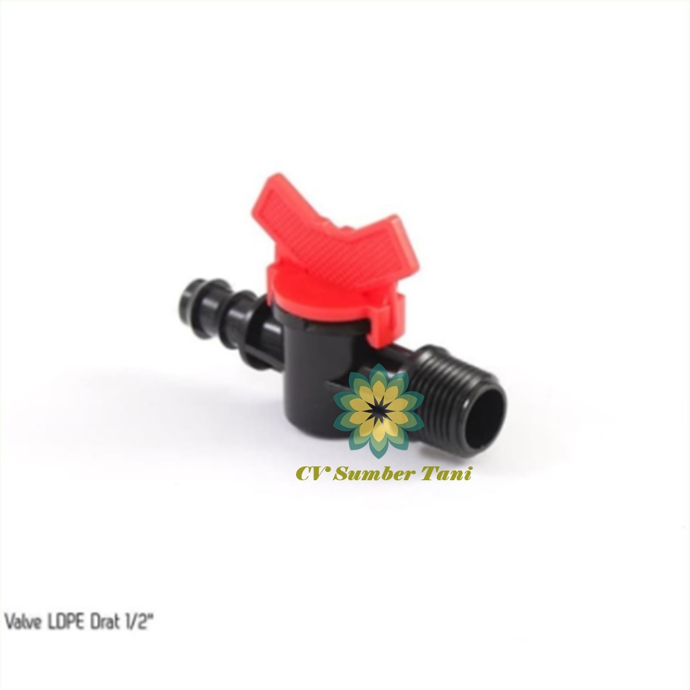 Valve Offtake LDPE Drat 1/2 Hydroponic Irrigation System Garden Tools ...