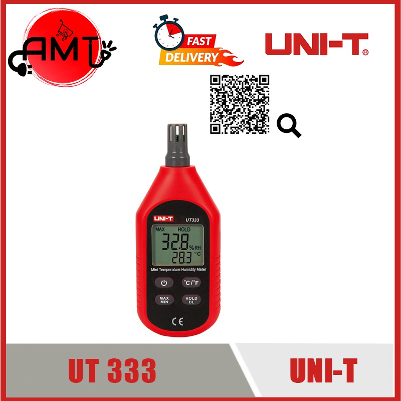 UNI-T UT333 Mini Temperature Humidity Meter | Shopee Malaysia