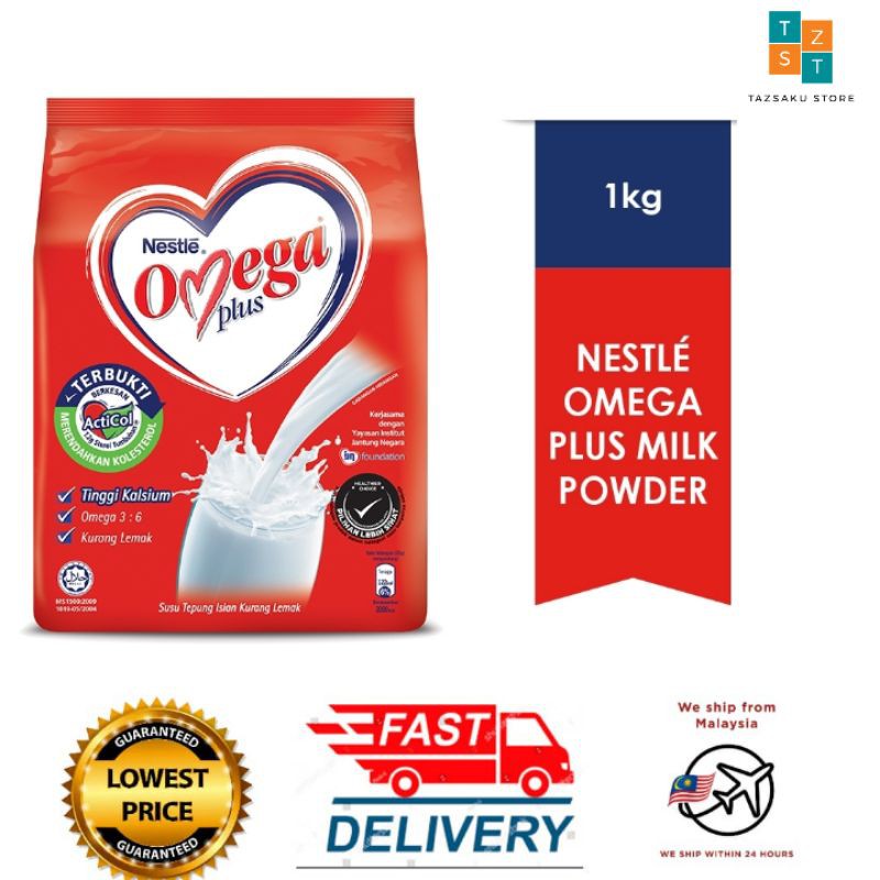 🔥HOT SALE🔥Nestle Omega Plus Milk Powder (1kg) | Shopee Malaysia