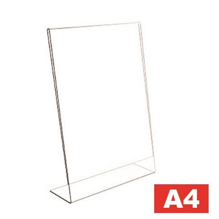 Acrylic L Shape A4 / A5 / A3 Stand Display Stand | Shopee Malaysia