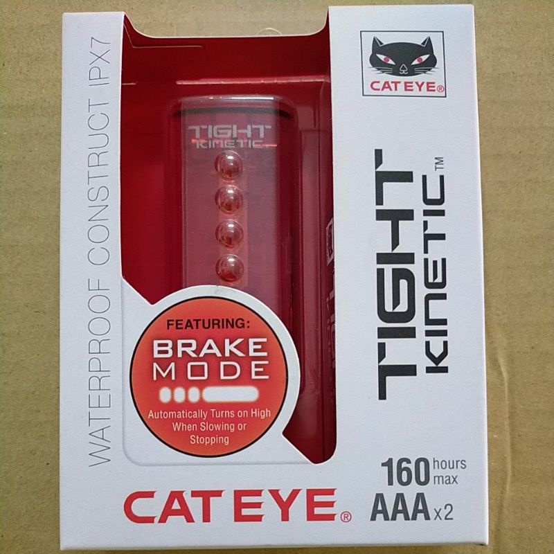 CATEYE TIGHT KINETIC REAR BLINKER CAT EYE TIGHT KINETIC - LAST UNIT ...