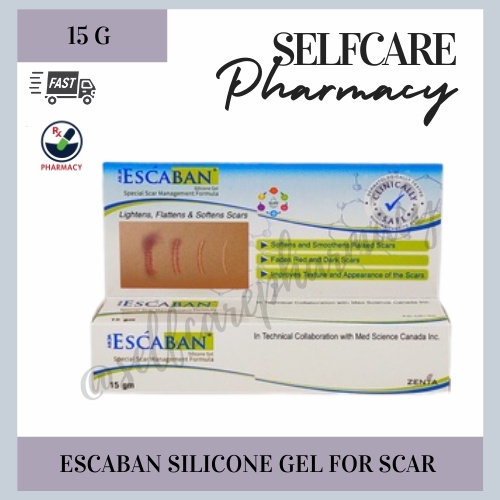 (15G) ABCA ESCABAN SILICONE GEL SPECIAL SCAR MANAGEMENT FORMULA 15G ...