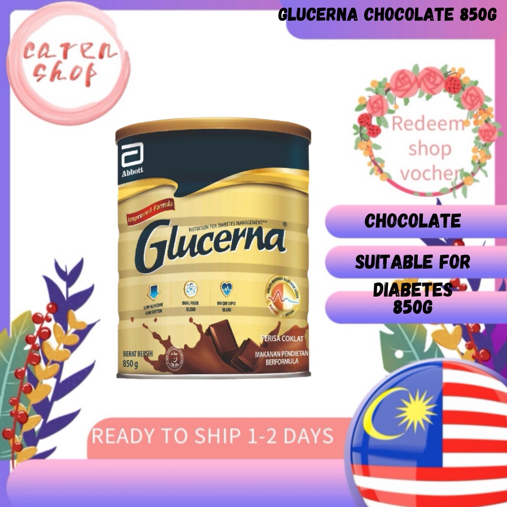 Glucerna Chocolate 850g | Shopee Malaysia