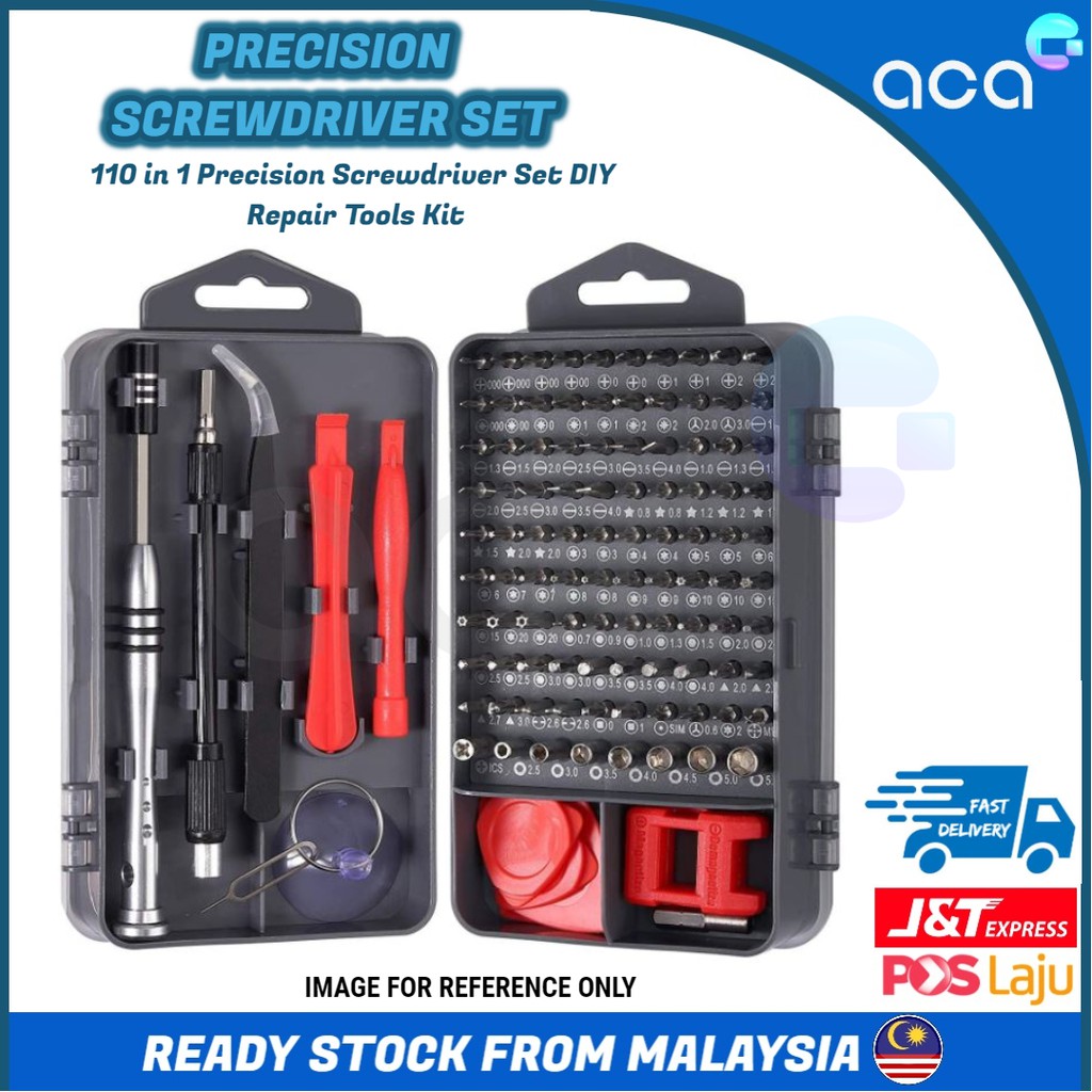 115 in 1 Heavy Duty Precision Screwdriver Set Magnetic Professional ...