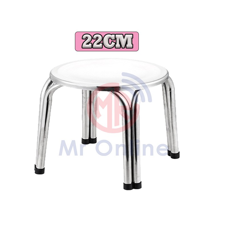 Stainless Steel Round Stool bench four-legged chair/ Chair Indoor ...