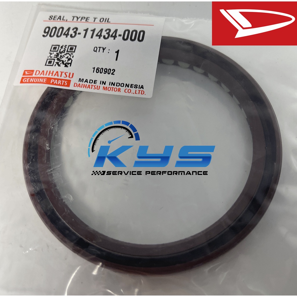 DAIHATSU Genuine # OIL SEAL # for flywheel crank shaft # PERODUA MYVI 1 ...