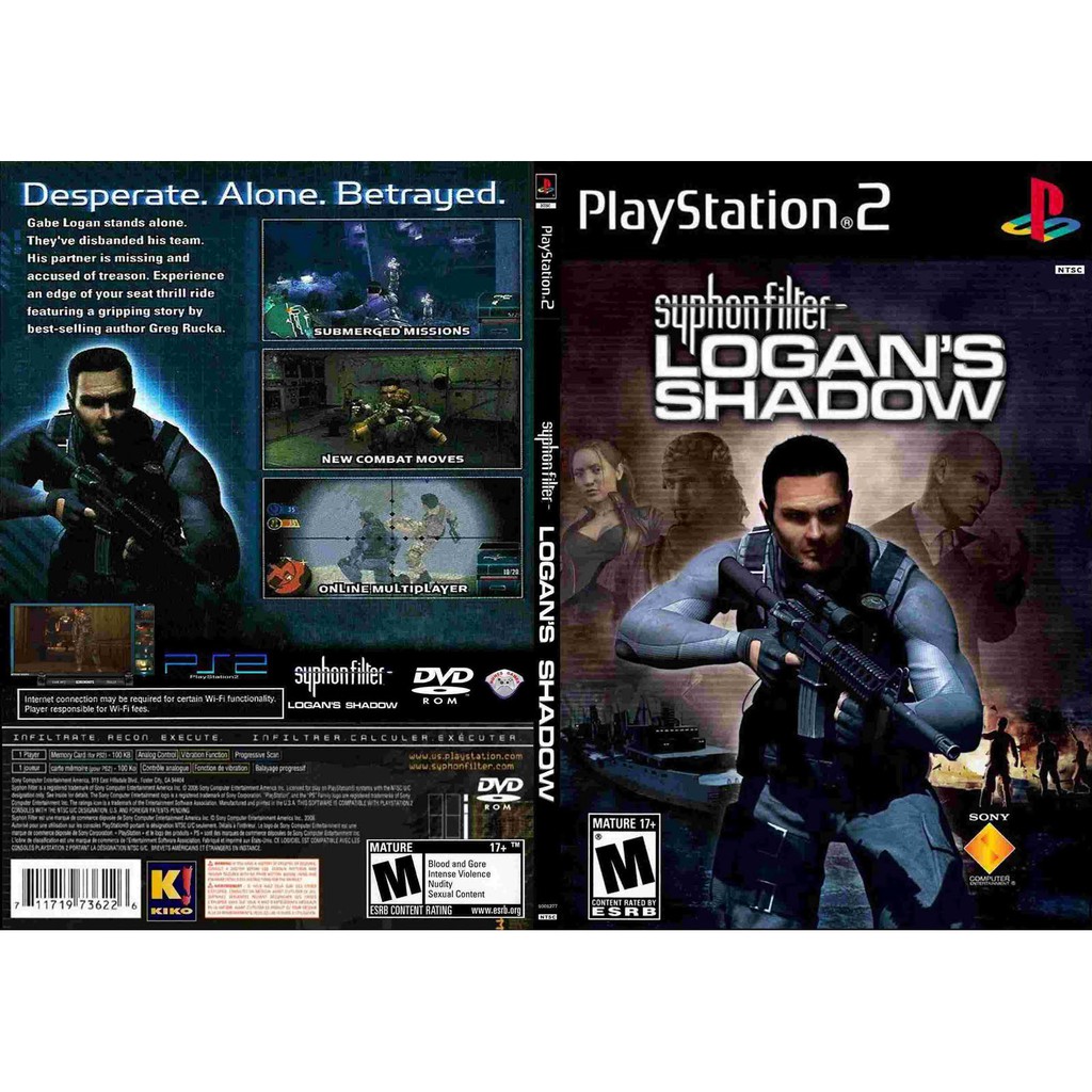 Syphon Filter Logan’s Shadow (CD Games PS2) | Shopee Malaysia