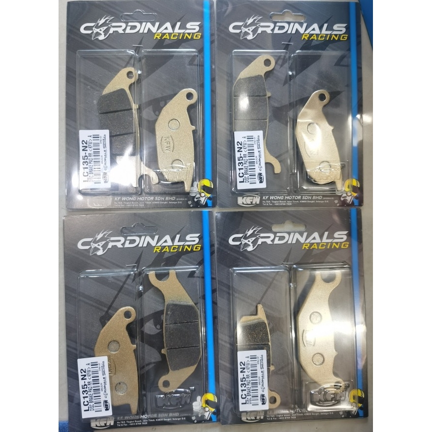 CARDINALS RACING LC5S Y15 BELANG REAR BRAKE PAD | Shopee Malaysia