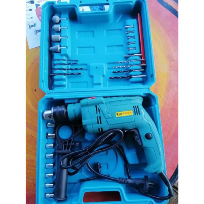 💥PROMOSI💥drill electric impact complete set | Shopee Malaysia