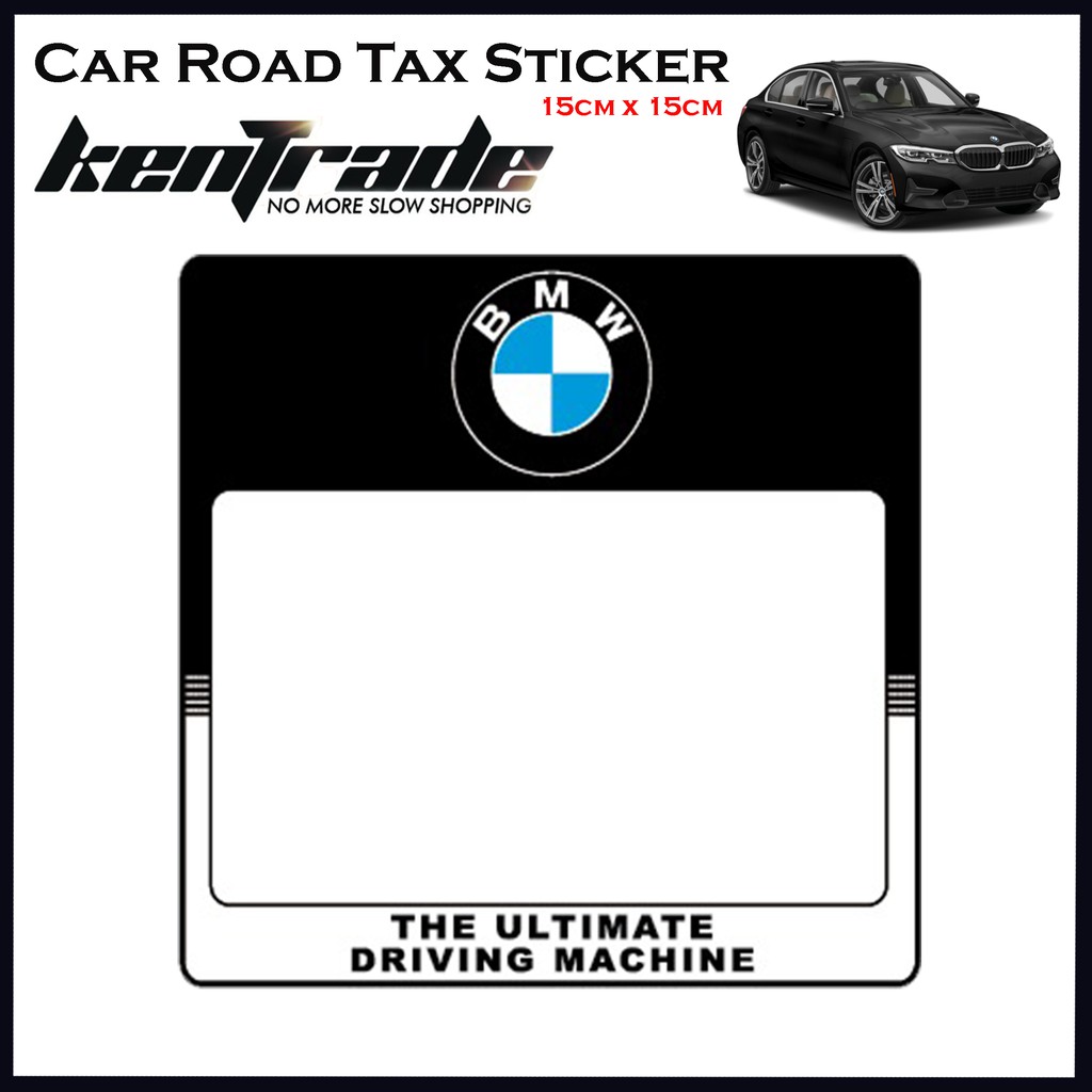 Car Road Tax Sticker BMW | Shopee Malaysia