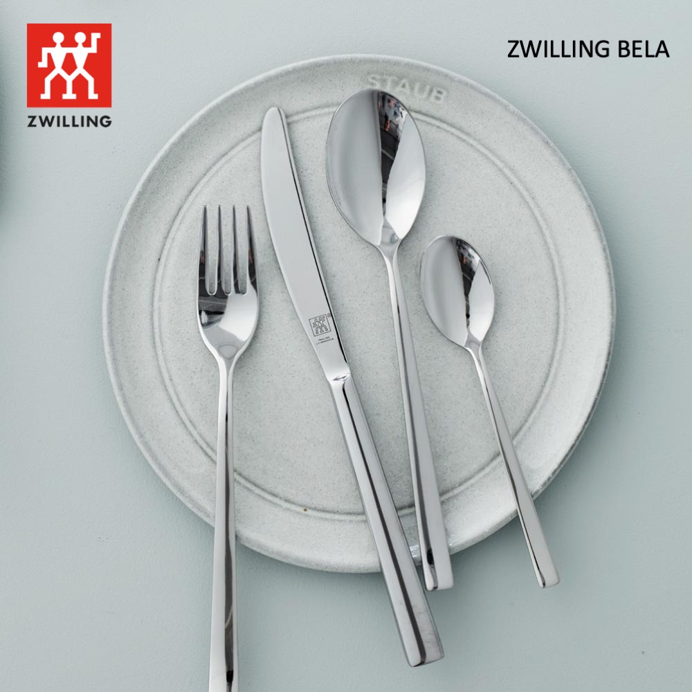 ZWILLING BELA 30pcs Dinner Set, Stainless Steel Flatware | Shopee Malaysia