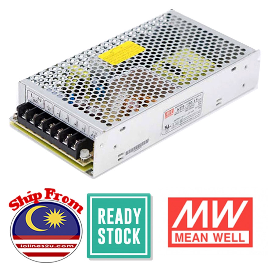Genuine Mean Well NES-150-15 15V 10A 150W switching power supply ...