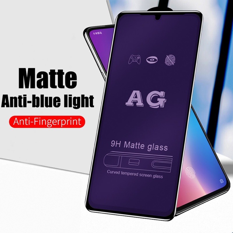 🔥READY STOCK🔥現貨🔥TEMPERED GLASS ANTI-BLUE LIGHT(matte)🔥磨砂藍光防暴膜🔥 | Shopee ...