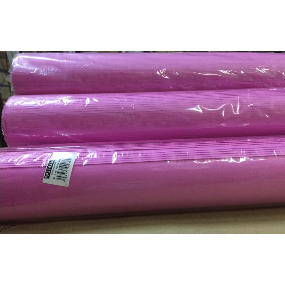 Pink Paper 31"x43" (50's/Roll) | Mahjong Paper | Kertas Mahjung ...