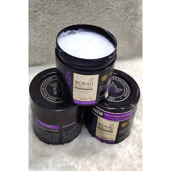 Wokali Extra Care Natural Collagen For Personal Hair Care 500gm ...