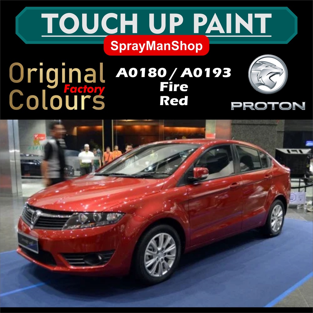 Proton Preve Spray Paint For Touch Up All Original Factory Colours ...